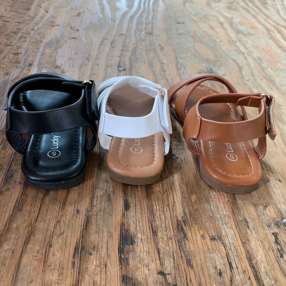 TOP Moda | Shoes | Baby Infant Cross Cross Velcro Sandals | Poshmark